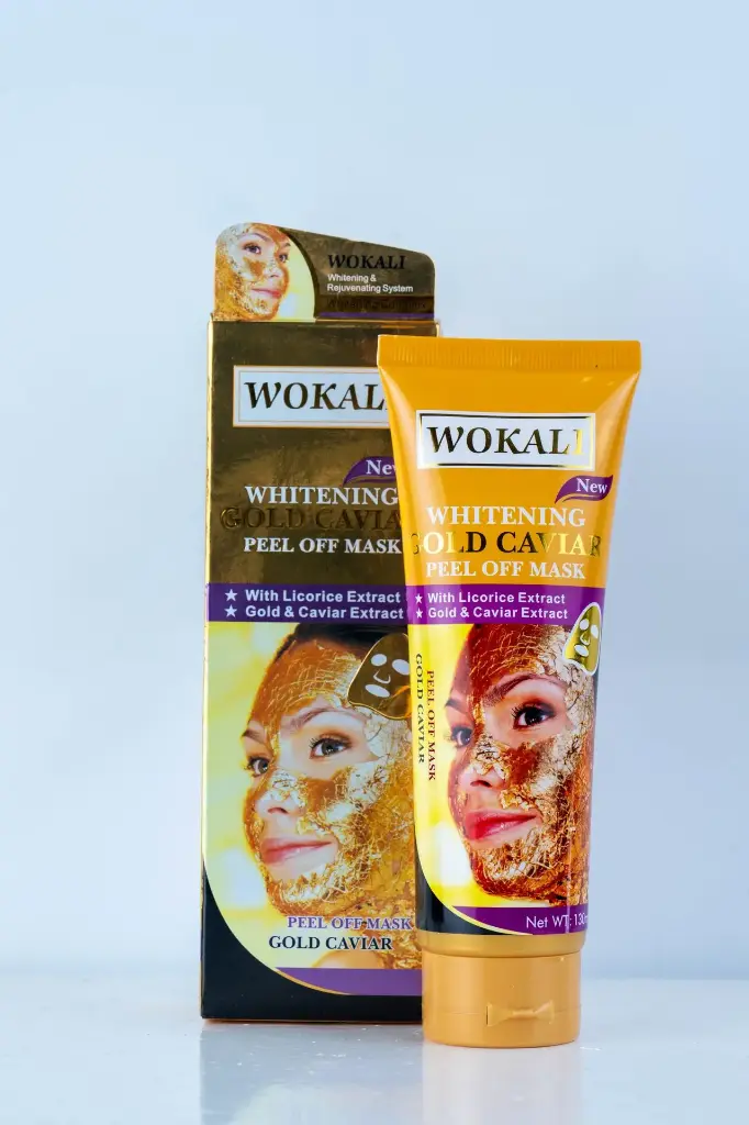 WOKALI Whitening Gold Caviar Peel Off Mask | Centre la Réponse